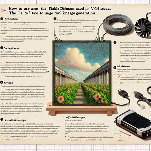 How to Use the Stable Diffusion v1-4 Model for Text-to-Image Generation ...